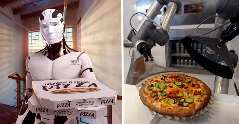 “Pazzi” es el robot que prepara, hornea y empaca hasta 80 pizzas por ...