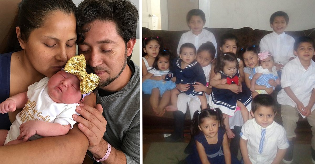 Mother of 15 is expecting her 16th child. She says that God sends her ...