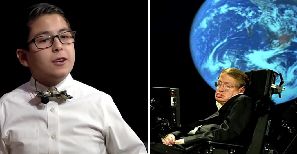 13-year-old genius seeks to prove Stephen Hawking wrong. He claims that ...